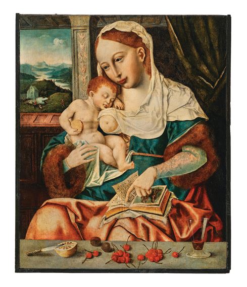 Joos Van Cleve | Portrait of a Lady as Mary Magdalene | MutualArt