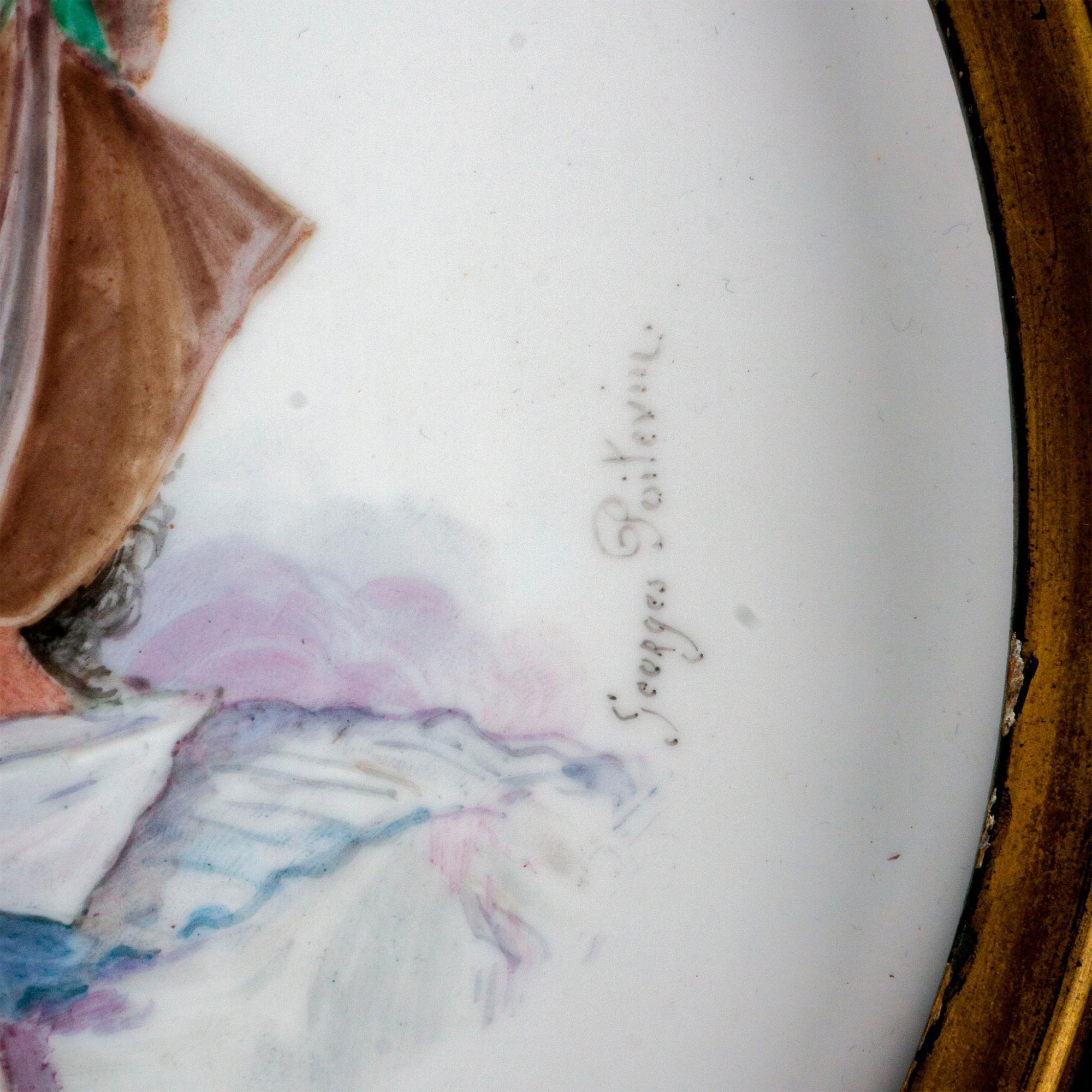 Georges le Poitevin | Minton Wall Plaque | MutualArt