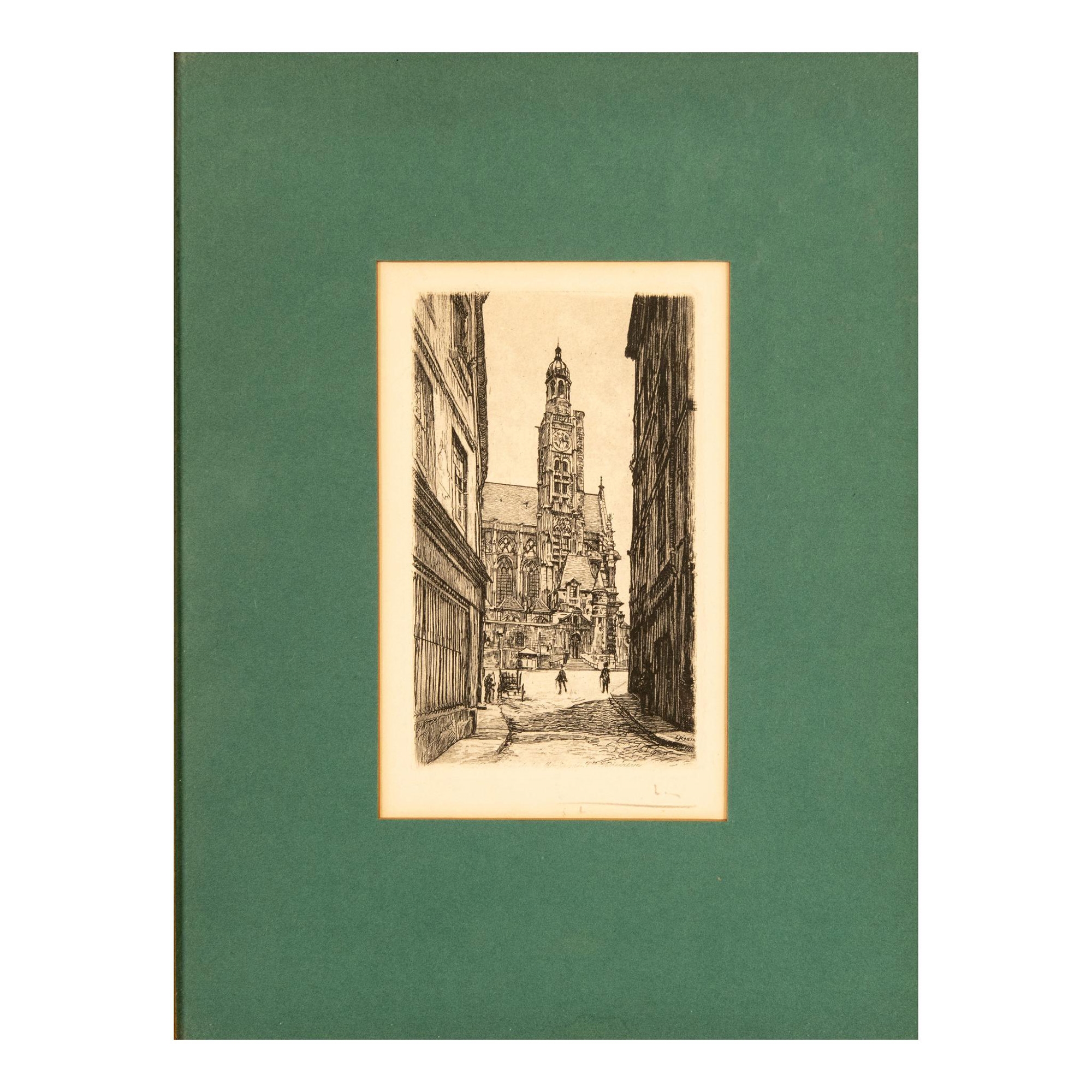 Leopold ROBIN | Leopold Robin, Original French Etching on Paper, Signed ...