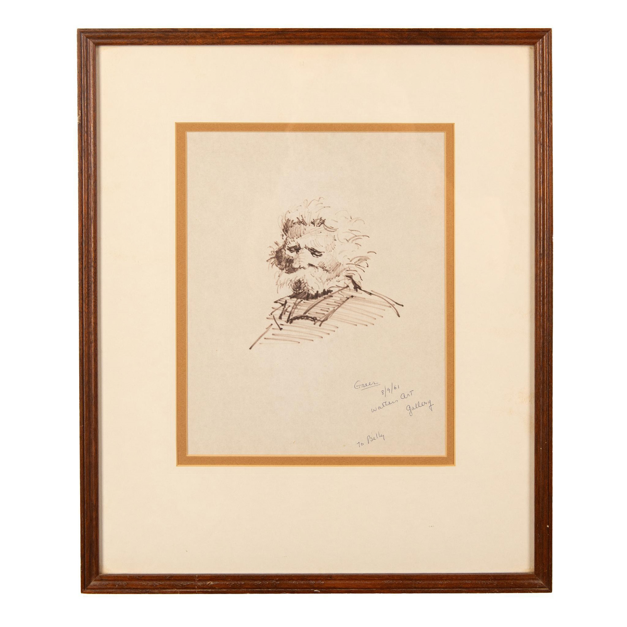 Walter Greer | Pond w/Egrets and Purple Gallinule | MutualArt