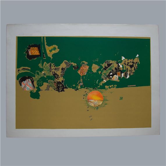 David Peretz | David Peretz, Original Color Silkscreen on Paper, Signed ...