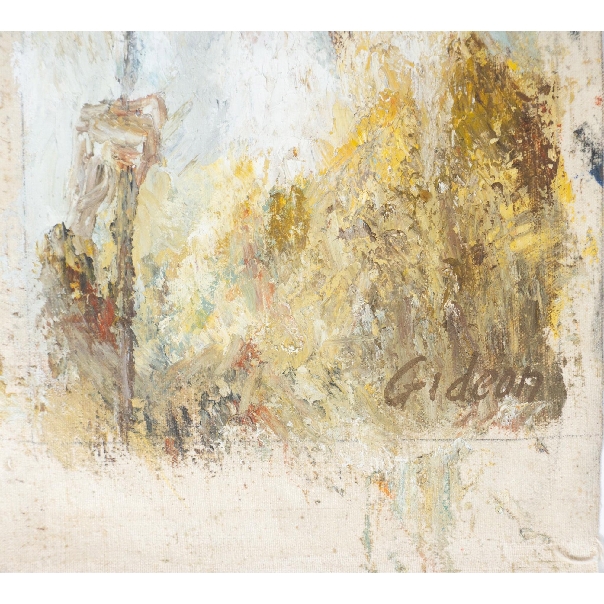 Elmo Gideon | Elmo Gideon (American, 1924 - 2010) Oil on Canvas, Signed ...