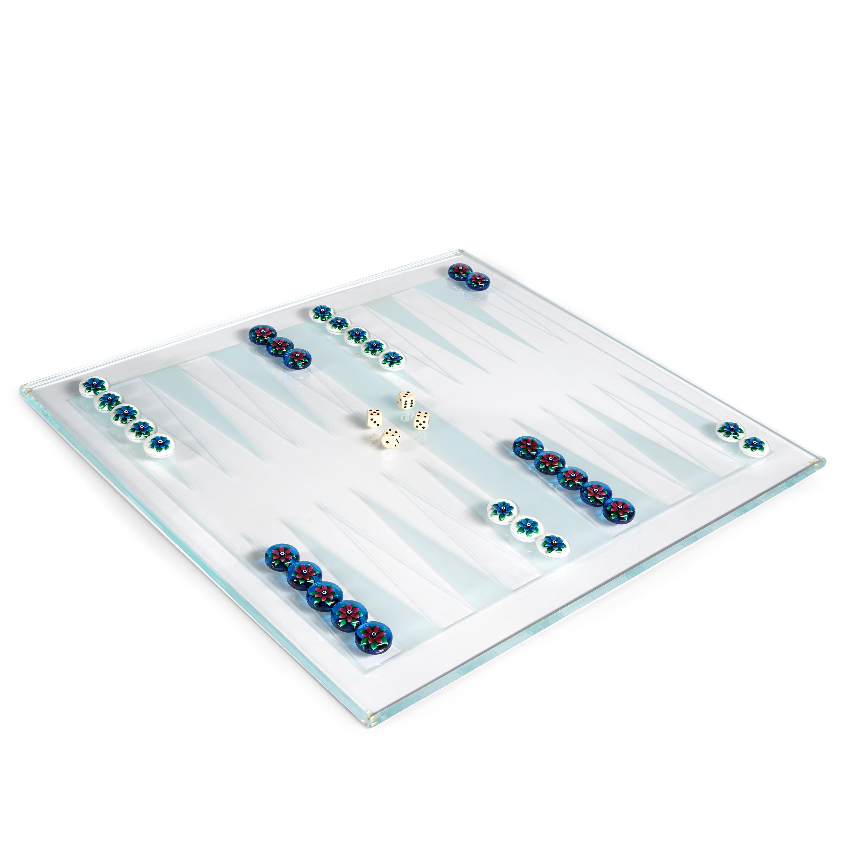 Bob Banford | BOB BANFORD (B.1951) GLASS BACKGAMMON SET, (20th Century ...