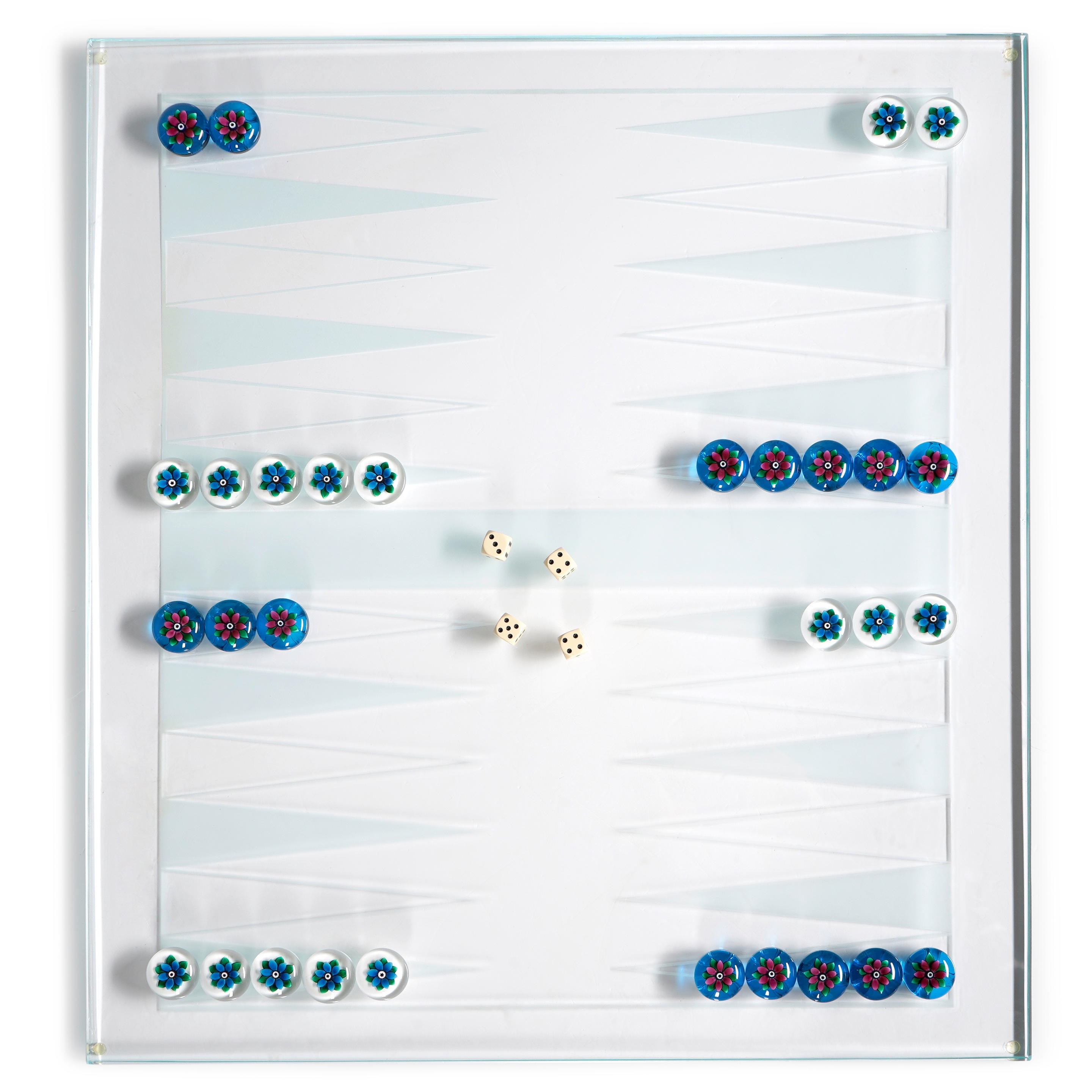 Bob Banford | BOB BANFORD (B.1951) GLASS BACKGAMMON SET, (20th Century ...