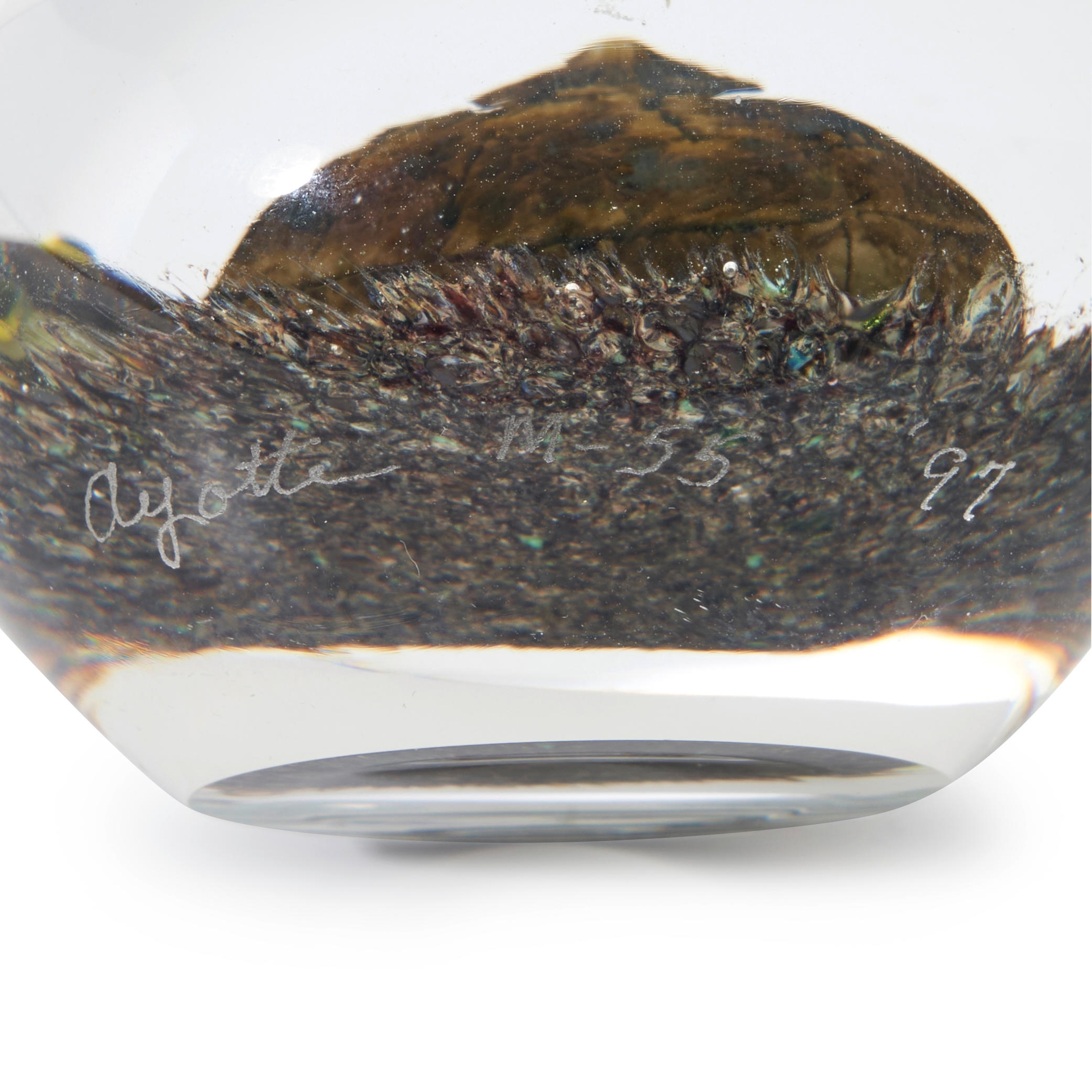 Rick Ayotte | TURTLE ON MOSS PAPERWEIGHT (97) | MutualArt