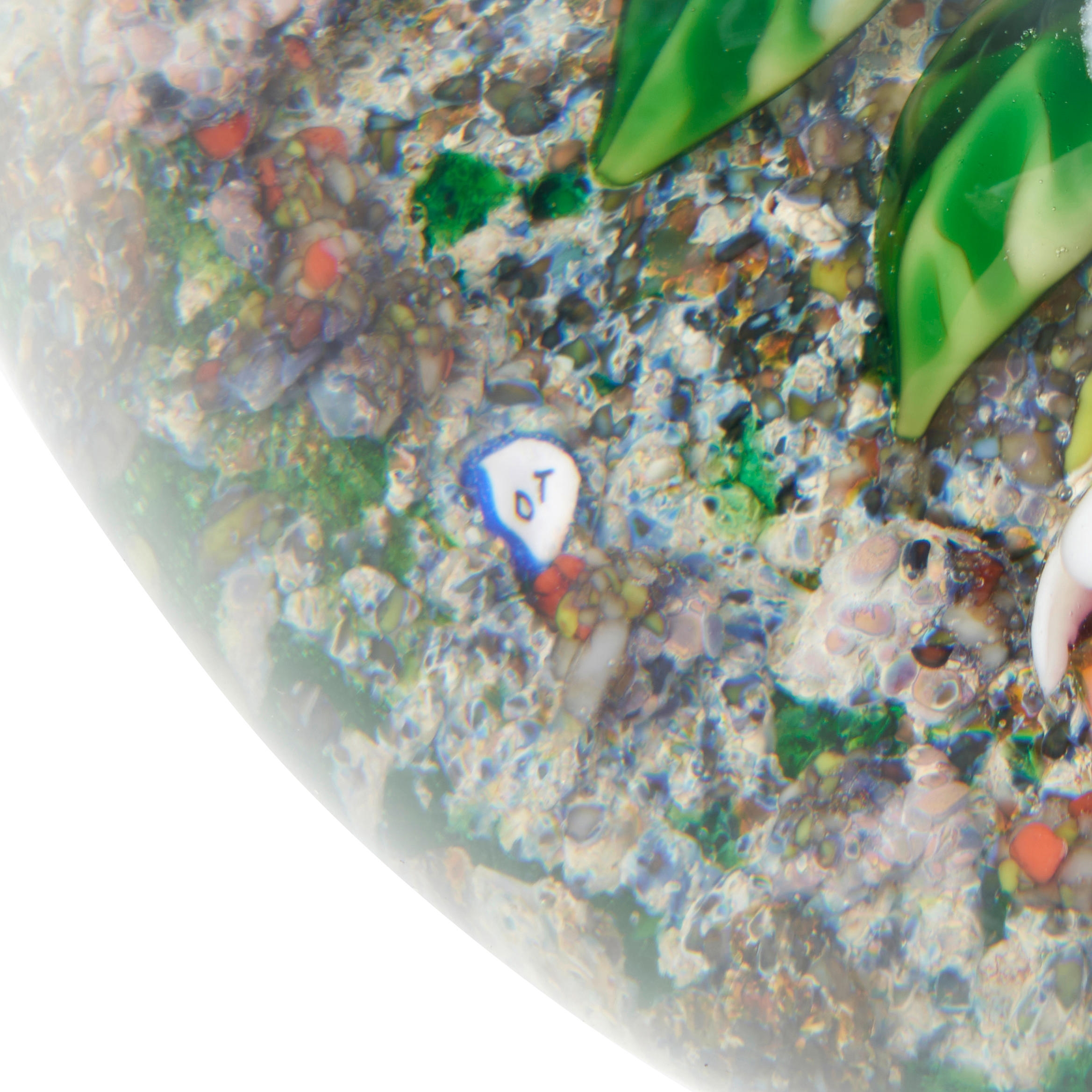 Delmo Tarsitano | PAPERWEIGHT WITH STRAWBERRIES AND SPIDER ON SANDY ...