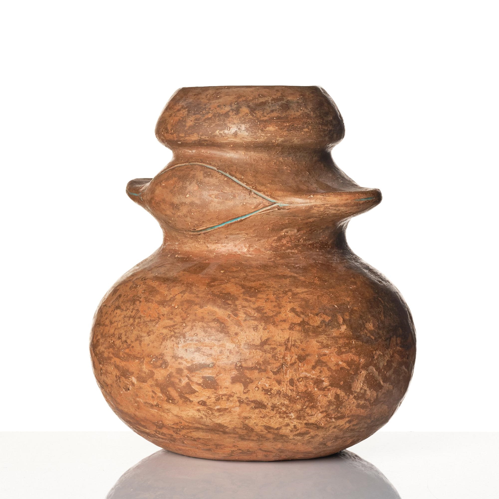 Dagmar Norell | Ymnighet V, a red-fired chamotte ceramic vessel, own ...