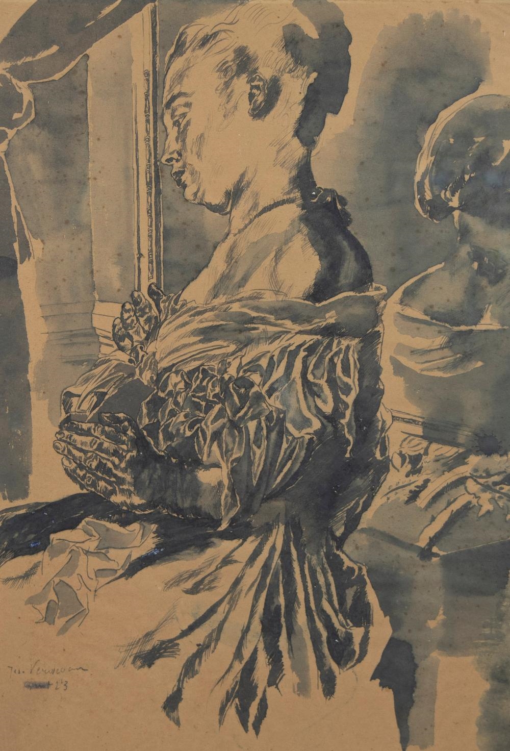 Joseph Verdegem | La courbe ardente | MutualArt