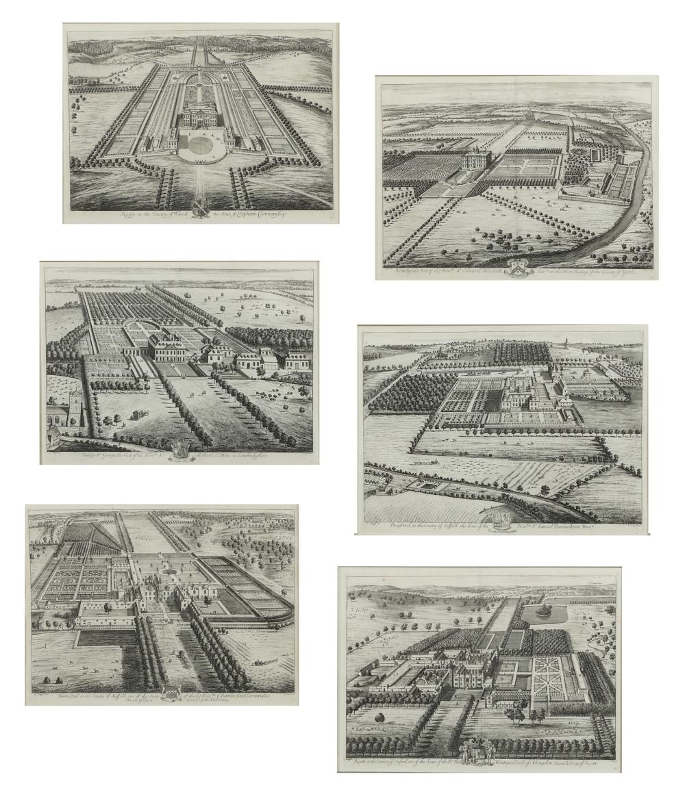 Johannes Kip | Brittania Illustrata, six views. 1707-1726 | MutualArt