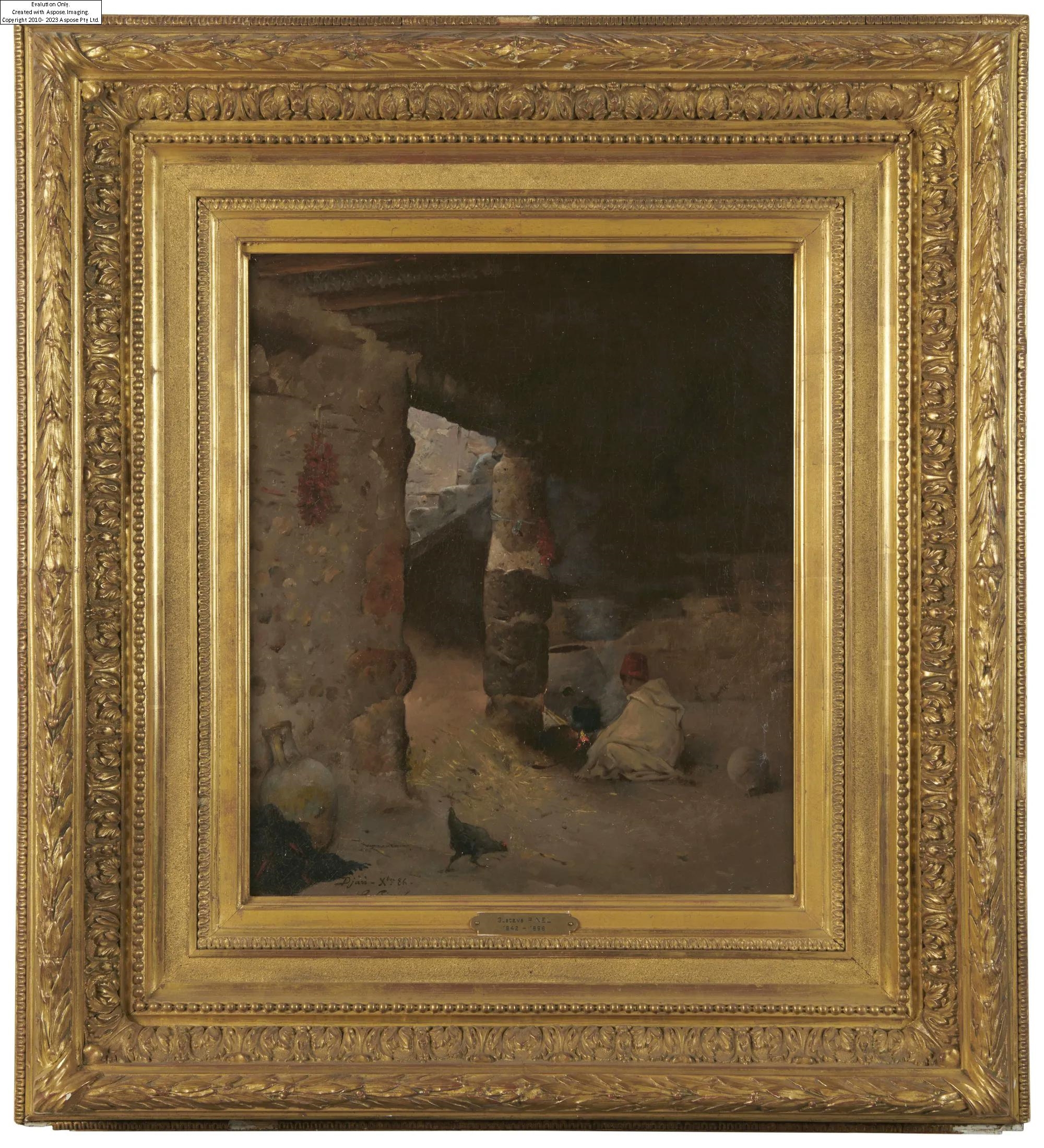 Gustave Nicolas Pinel | Le foyer | MutualArt