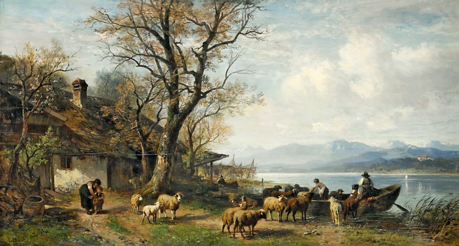 Carl Ebert | Hammersmiths in the Forest | MutualArt