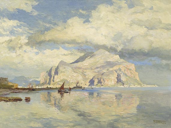 Edward Harrison Compton | Monte Pellegrino (Circa 1926) | MutualArt