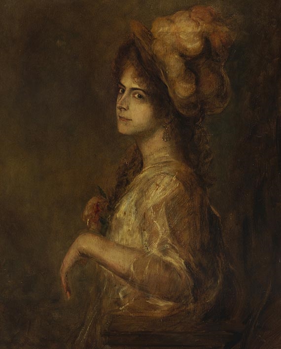 Franz Seraph von Lenbach | Marion Franchetti (1903) | MutualArt