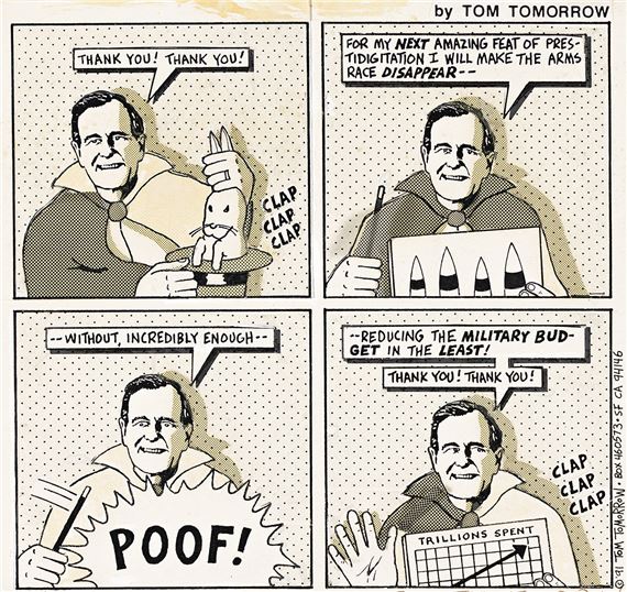 Tom Tomorrow | 2 Artworks | MutualArt