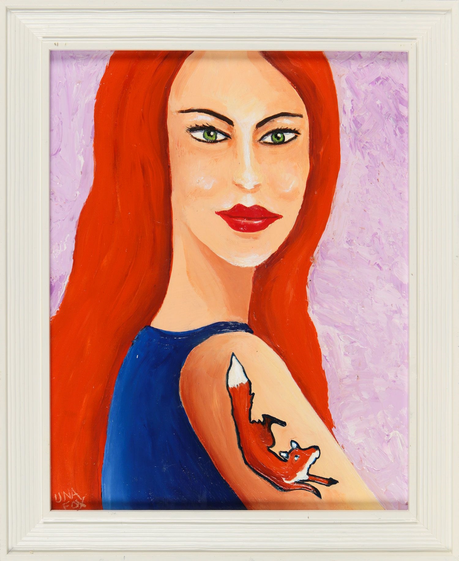 Una Fox | GIRL WITH A FOX TATTOO | MutualArt
