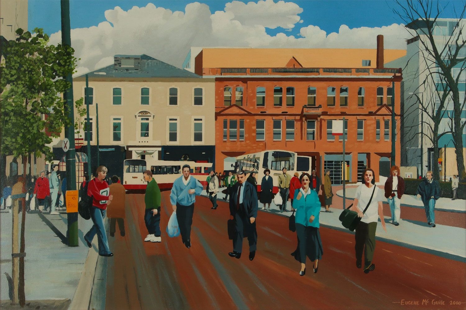Eugene McGuile | DONEGALL SQUARE WEST, BELFAST (2000) | MutualArt