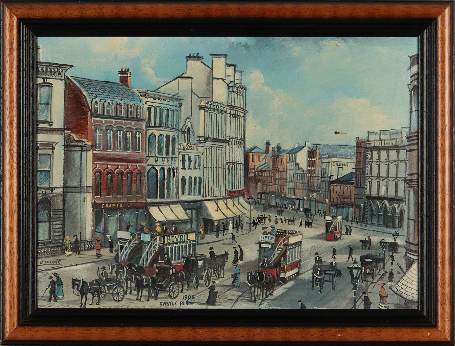John Whyte | CASTLE PLACE 1906 | MutualArt