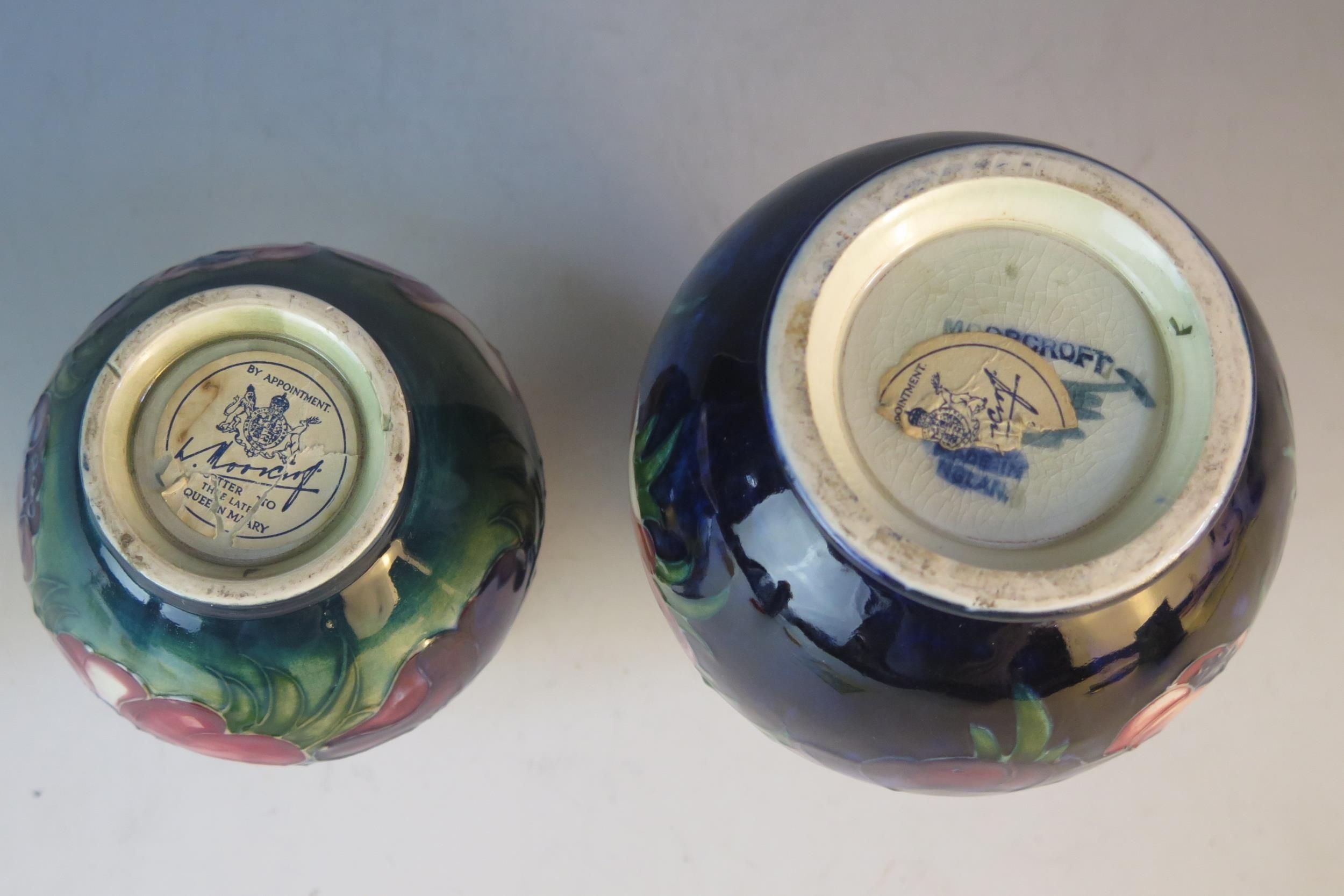 William Moorcroft | A Moorcroft pottery vase of ovoid form with Anemone ...