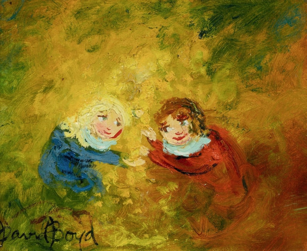 David Boyd | Children In the Orchard | MutualArt