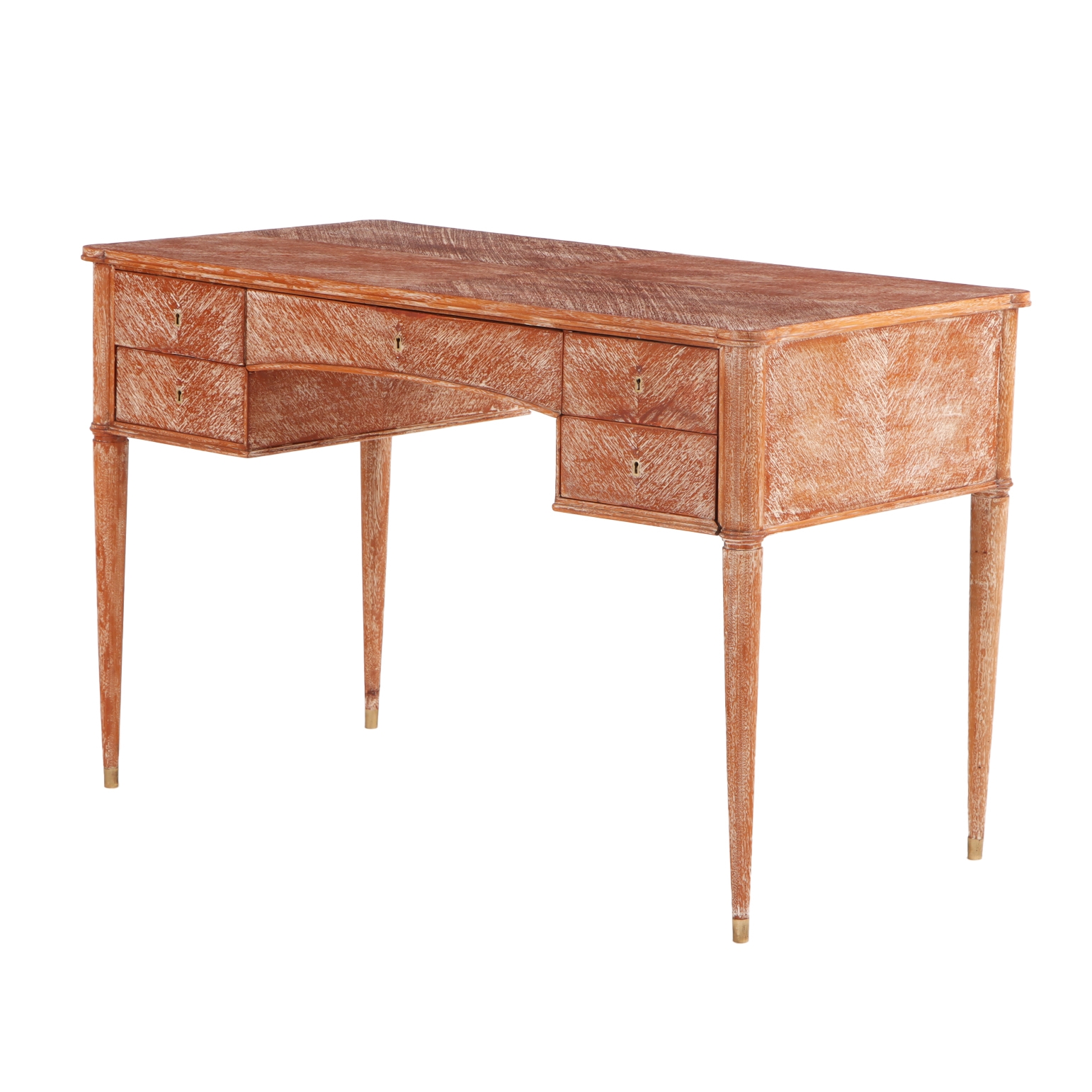 André Arbus | Cerused mahogany writing desk (Circa 1940) | MutualArt