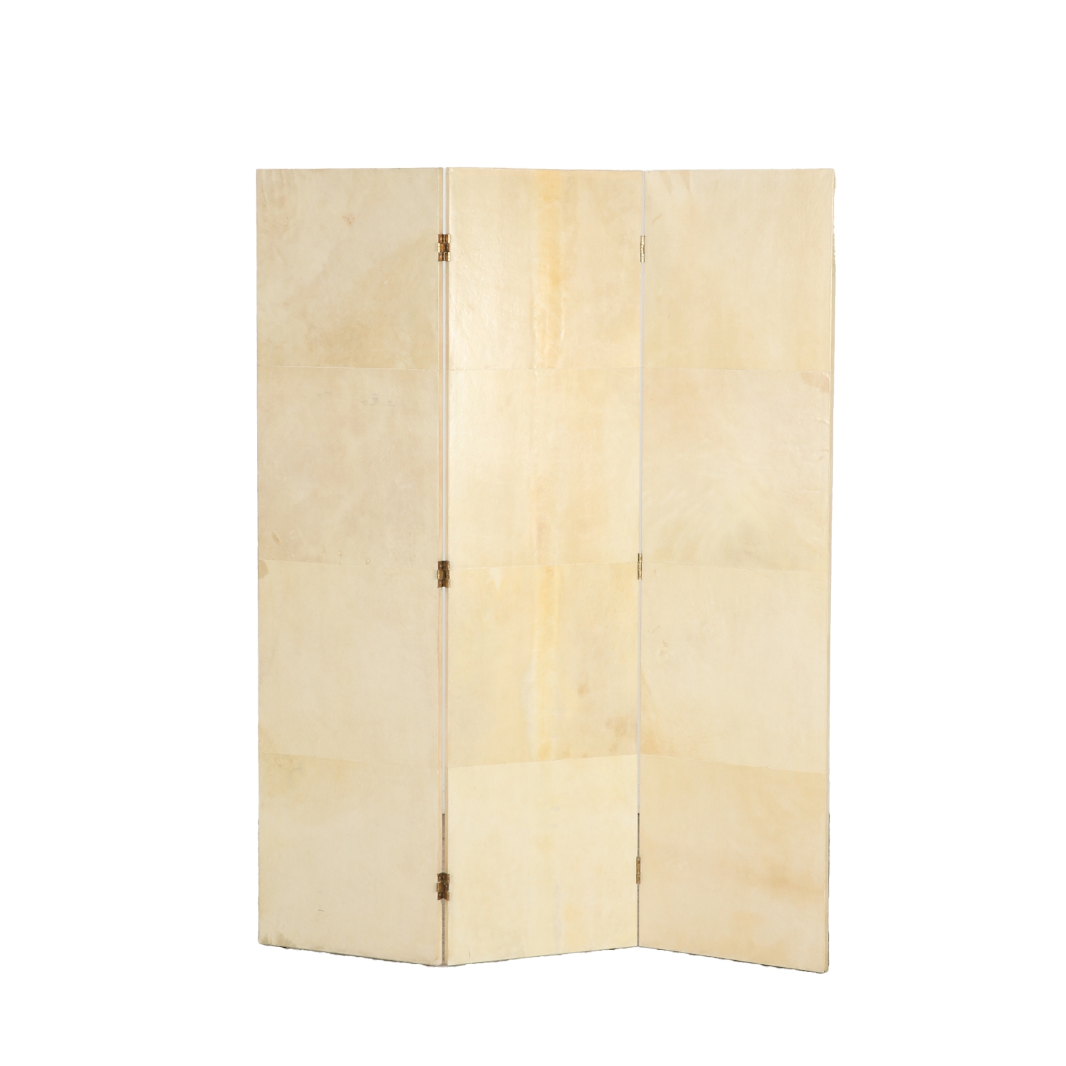 Jean-Michel Frank | Three panel parchment covered | MutualArt