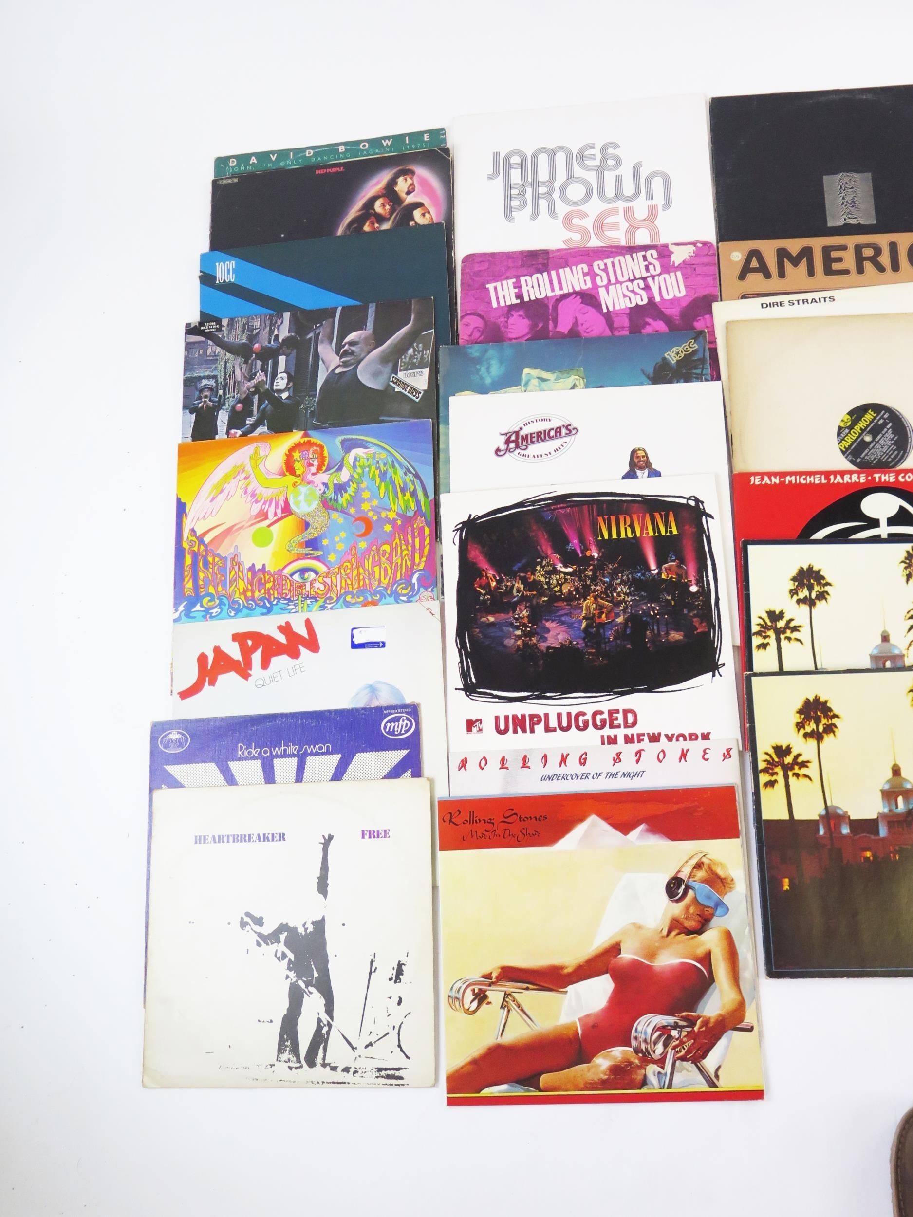 David Bowie | LP Record Group including Rolling Stones | MutualArt