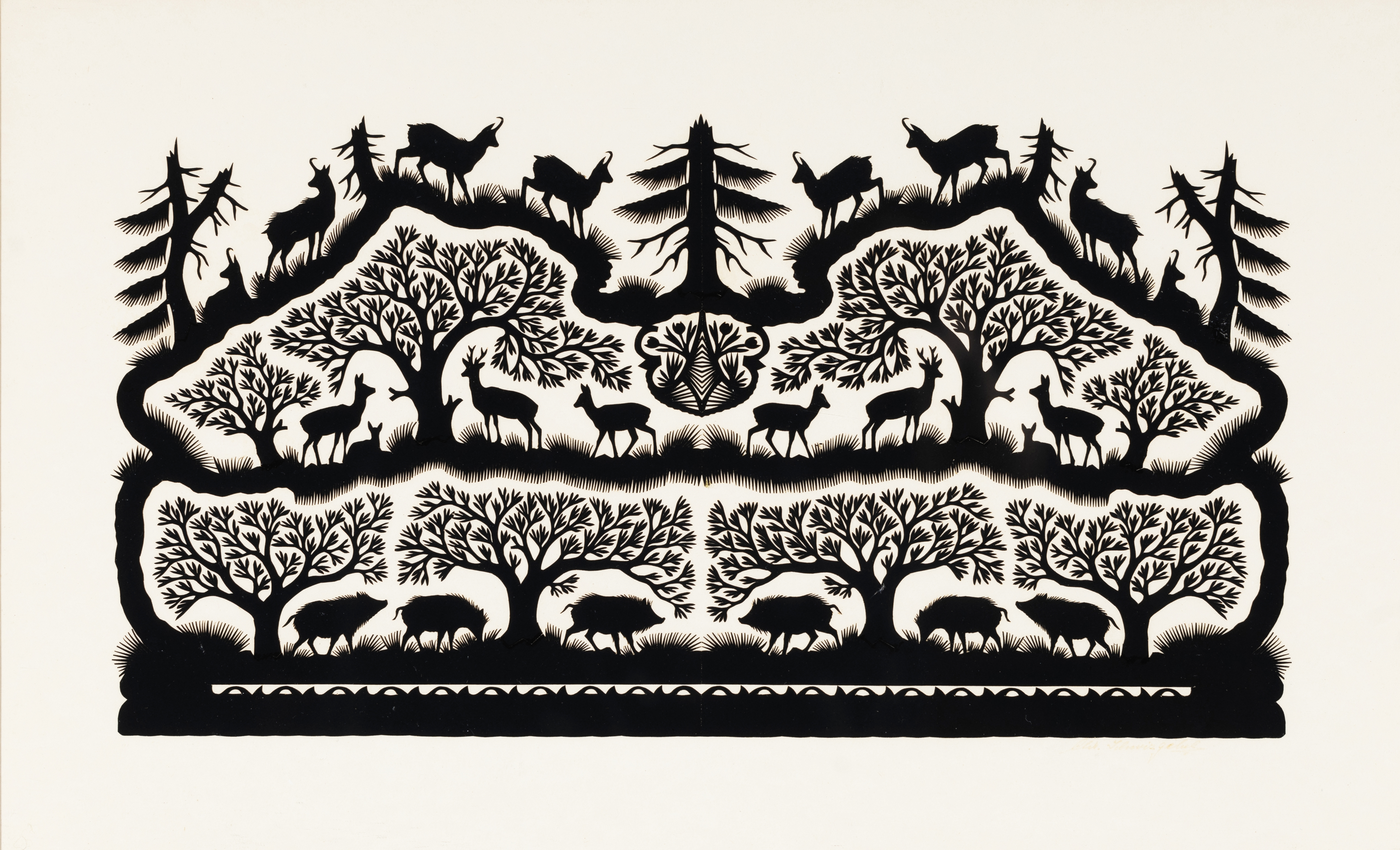 Christian Schwizgebel | Tier im Wald (2024) | MutualArt