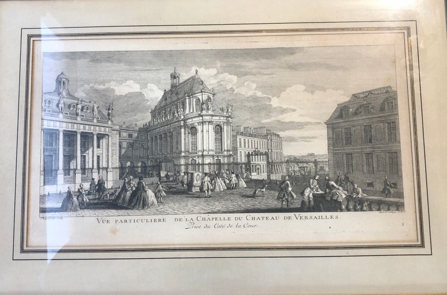 J. Rigaud | Vue particulière de la Chapelle du château de Versailles ...