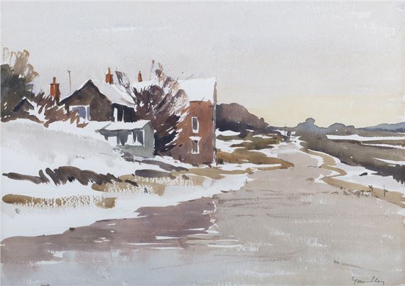 John Yardley | John Yardley – Winter Landscape (20th Century) | MutualArt
