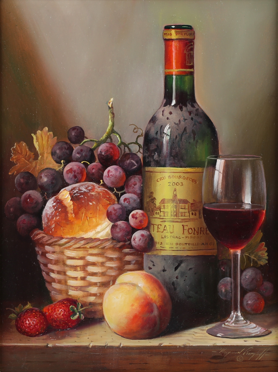 Raymond Campbell | Ice bun with cherries | MutualArt