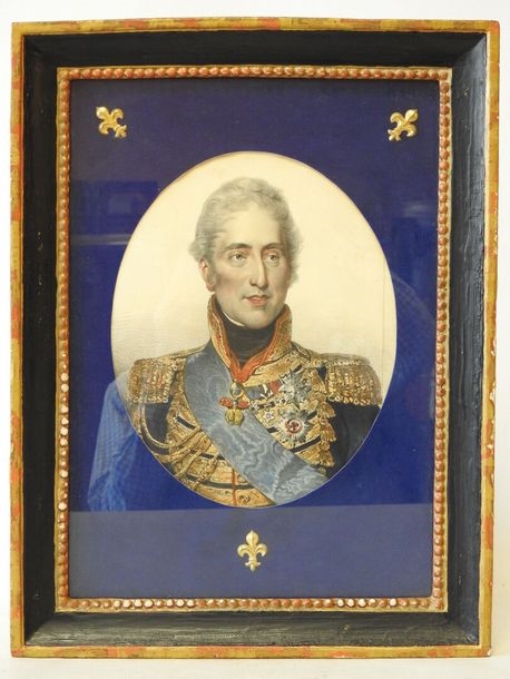 Jean-Baptiste Duchand de Sancey | Portrait of Charles X in Uniform ...