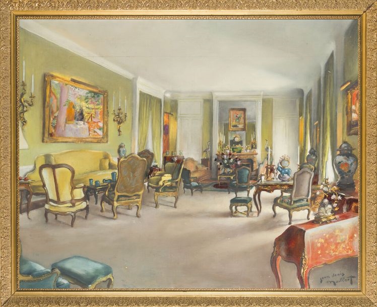 Jean Denis Maillart | Jean-Denis MAILLART (1913-2004) Madame Florence ...