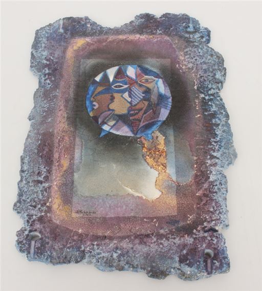 Helga Ingeborga Melnbarde | Decorative fireclay wall plate (1944 ...