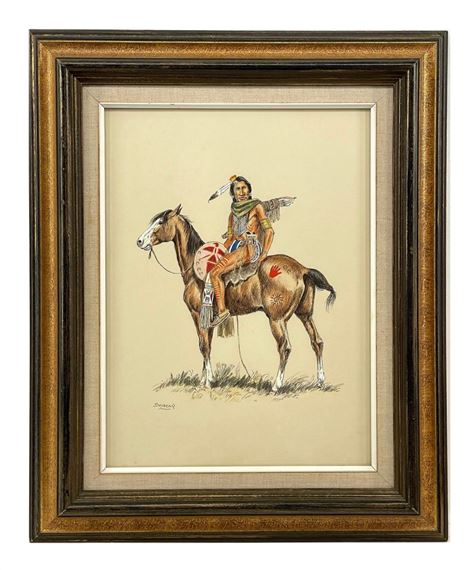 Paul R. Sollosy | Sioux Warrior (1667) | MutualArt