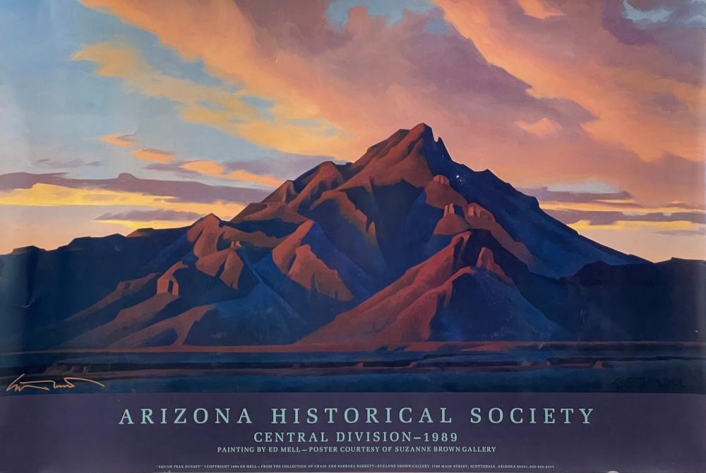 Ed Mell | LOT OF 3 ED MELL SIGNED POSTERS (1945) | MutualArt