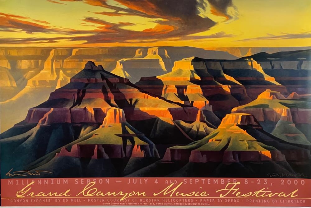 Ed Mell | LOT OF 2 ED MELL SIGNED POSTERS (1945) | MutualArt