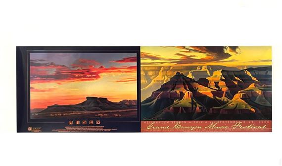Ed Mell | LOT OF 2 ED MELL SIGNED POSTERS (1945) | MutualArt