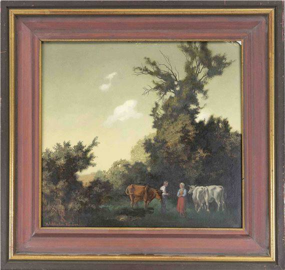 Wilhelm Körber | 3 Gemälde des Berliner Malers u. Kopisten ...