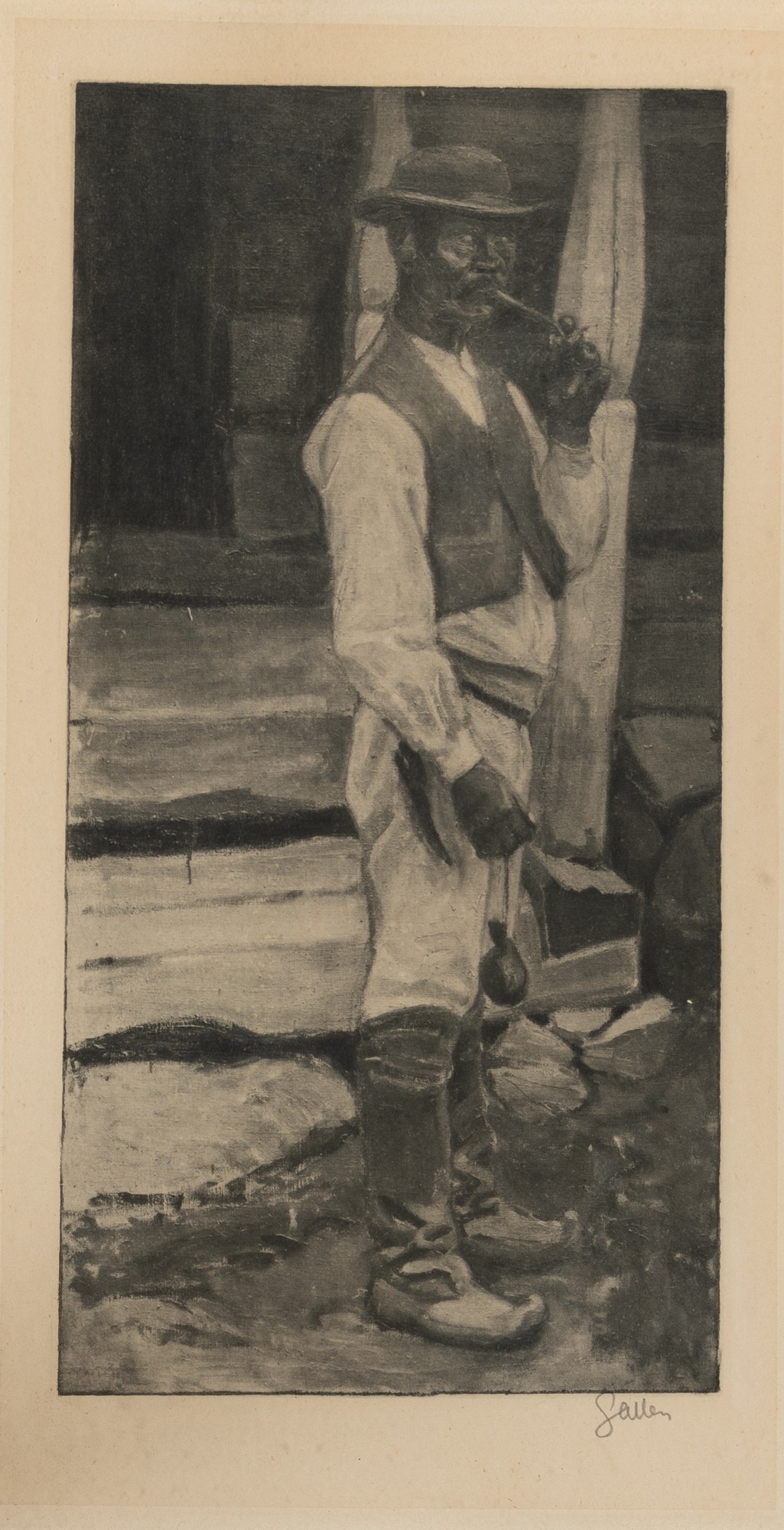 Akseli Gallen-Kallela | Man | MutualArt