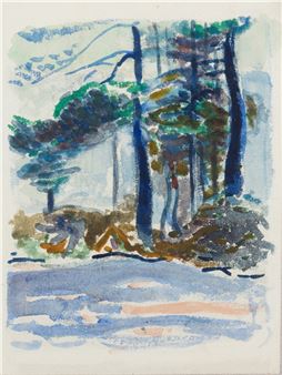 Magnus Enckell | Death´s Walk (1896) | MutualArt