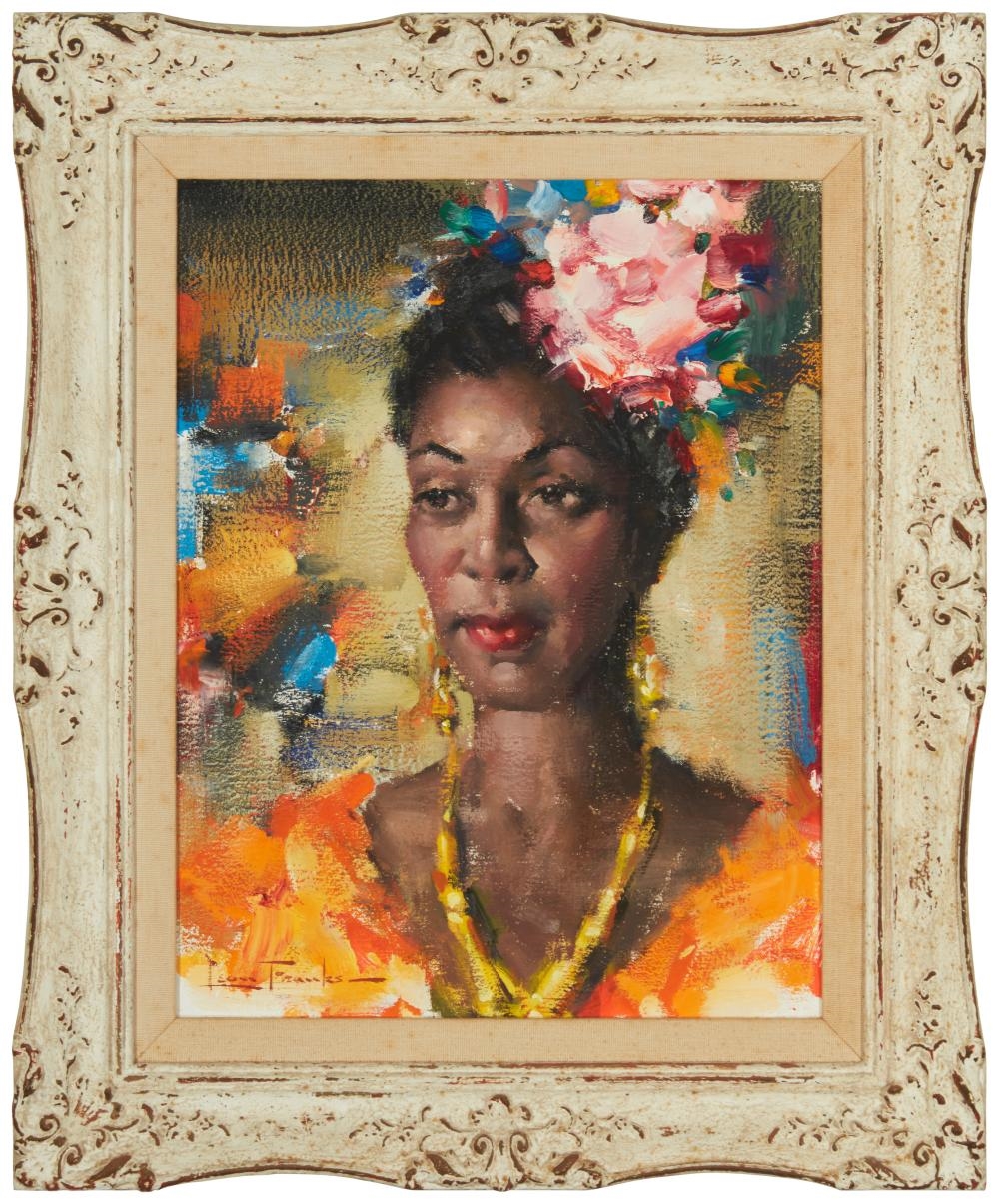 Leon Franks | Portrait of a woman | MutualArt
