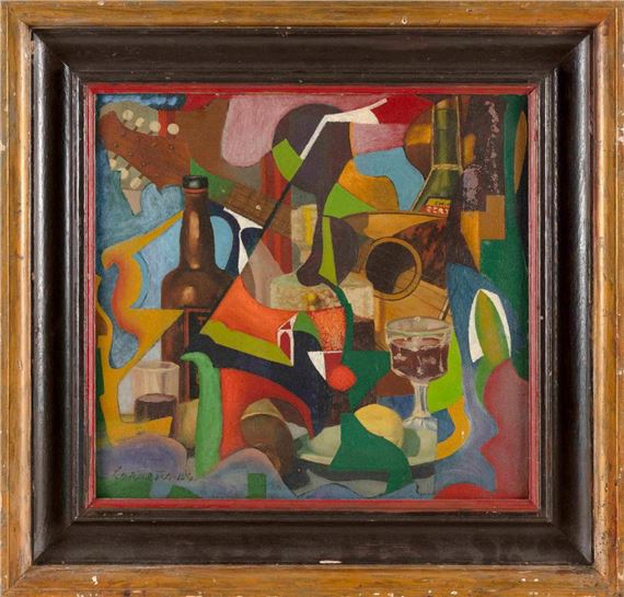 Mario Carreño | Cubist still life (1947) | MutualArt