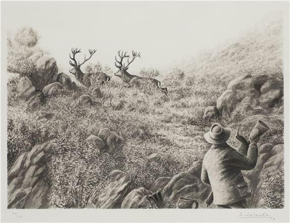 José Antonio Lalanda | Escenas de caza, 1992 (1992) | MutualArt