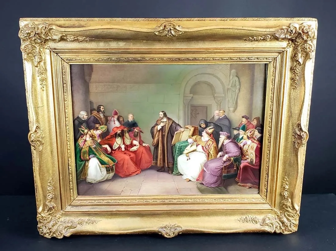 Viennese School, 19th Century | Johannes Hus at the Council of ...