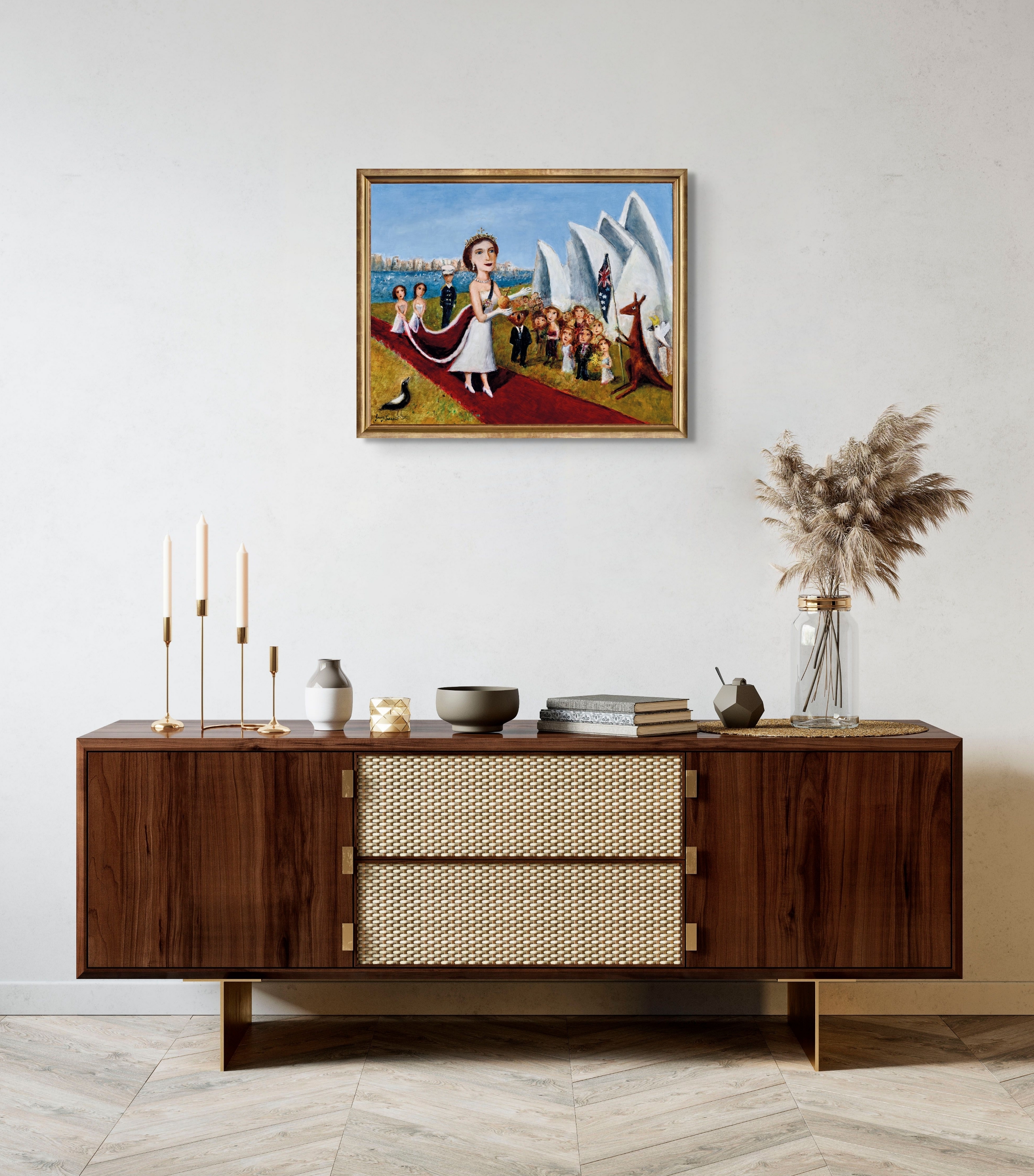 Garry Shead | The Royal Opening | MutualArt