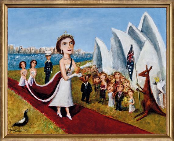 Garry Shead | The Royal Opening | MutualArt