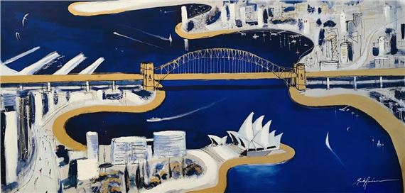 Mark Hanham | Golden Sails | MutualArt