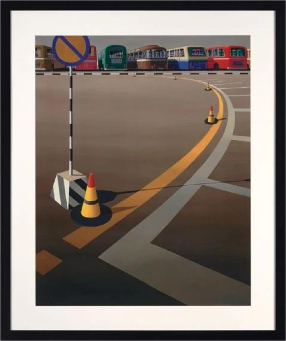 Jeffrey Smart | ON THE BEACH, SAN DIEGO | MutualArt