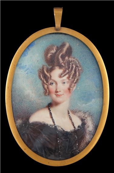 Alfred Chalon | Y Alfred Edward Chalon (1781-1860) Portrait miniature ...