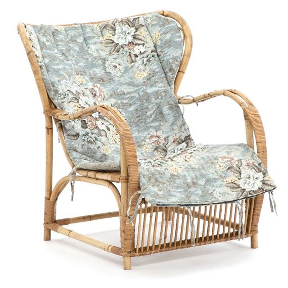 Viggo Boesen | Rattan and wicker easy chair | MutualArt